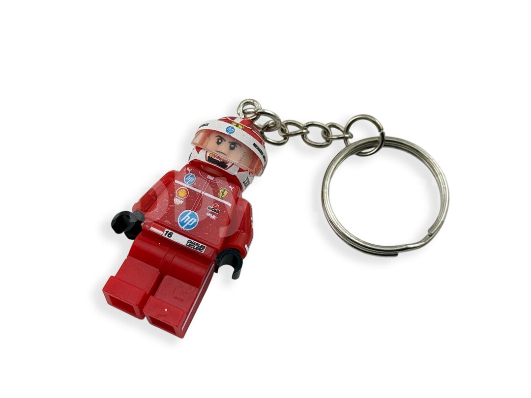 Custom Minifig Keychain - Charles Leclerc - 2025 Season - Etsy
