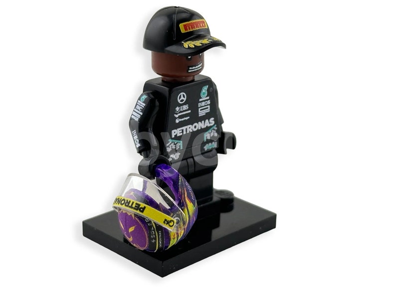 LEGO F1 Minifigure Lewis Hamilton 2024 Season - Etsy
