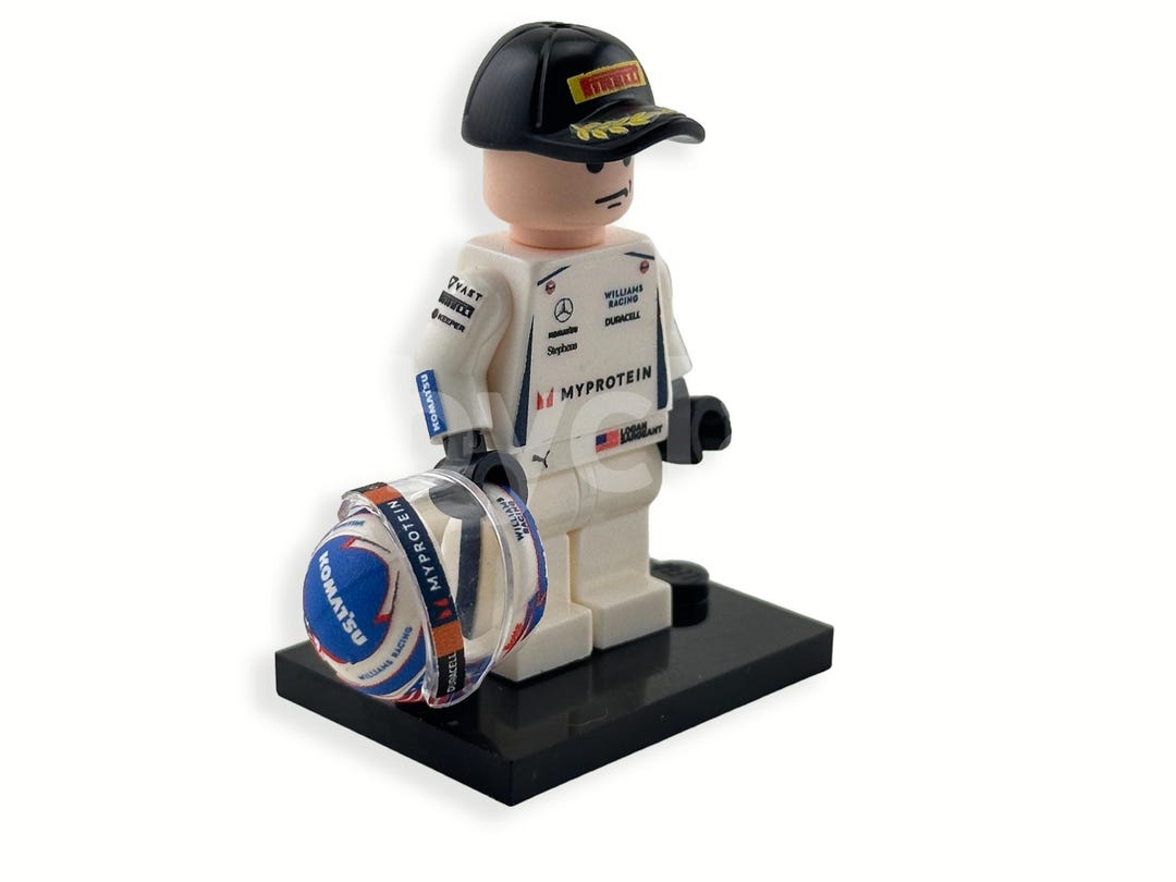 Custom Minifig - Logan Sargeant - 2024 Season - Etsy