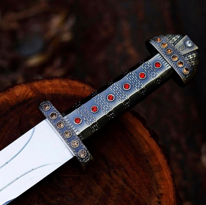 Handmade Ragnar Lothbrok Viking Sword , Viking Sword of King Ragnar ...