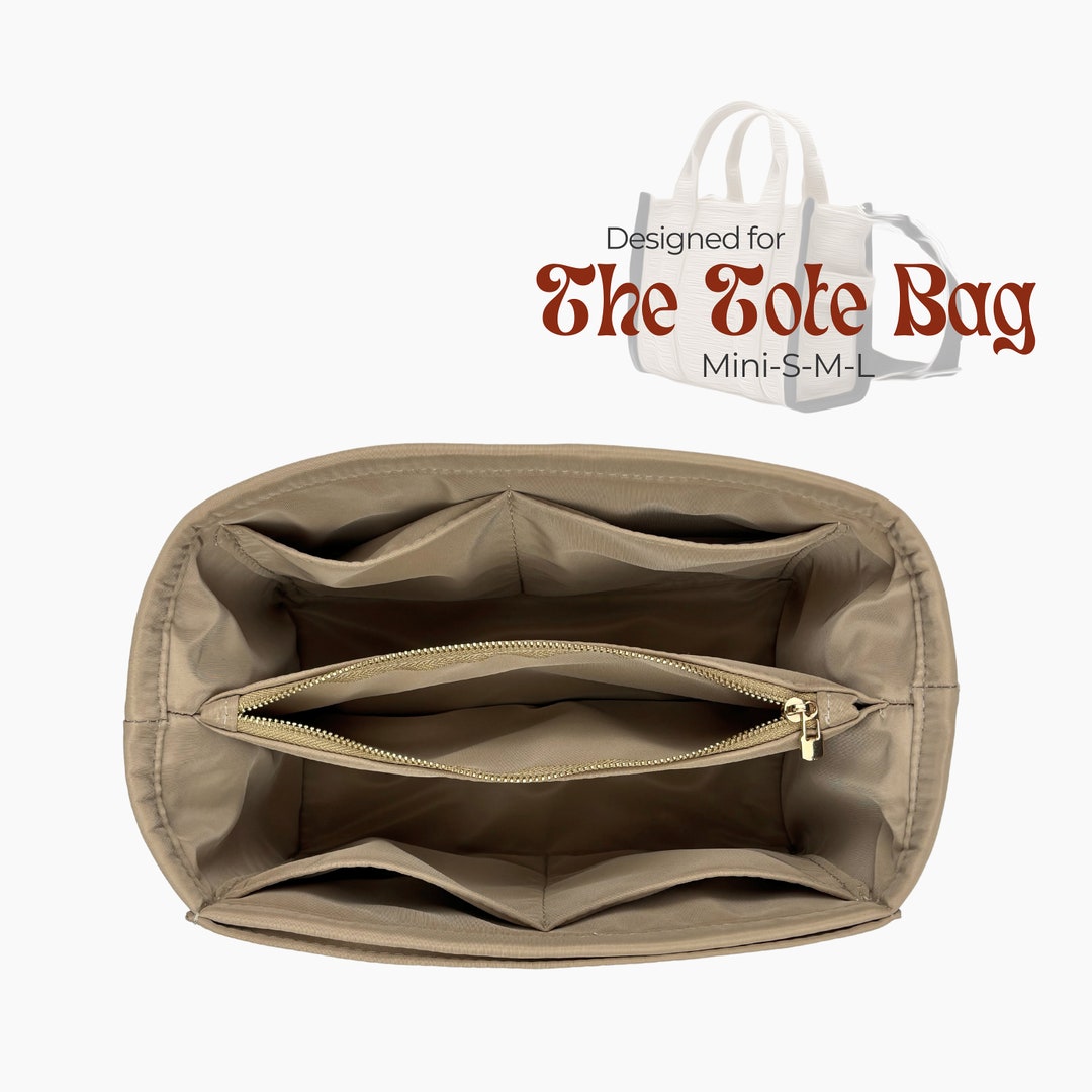 Poushy Waterproof Nylon Organizer Fits the Tote Bag - Middle Zip Pouch ...