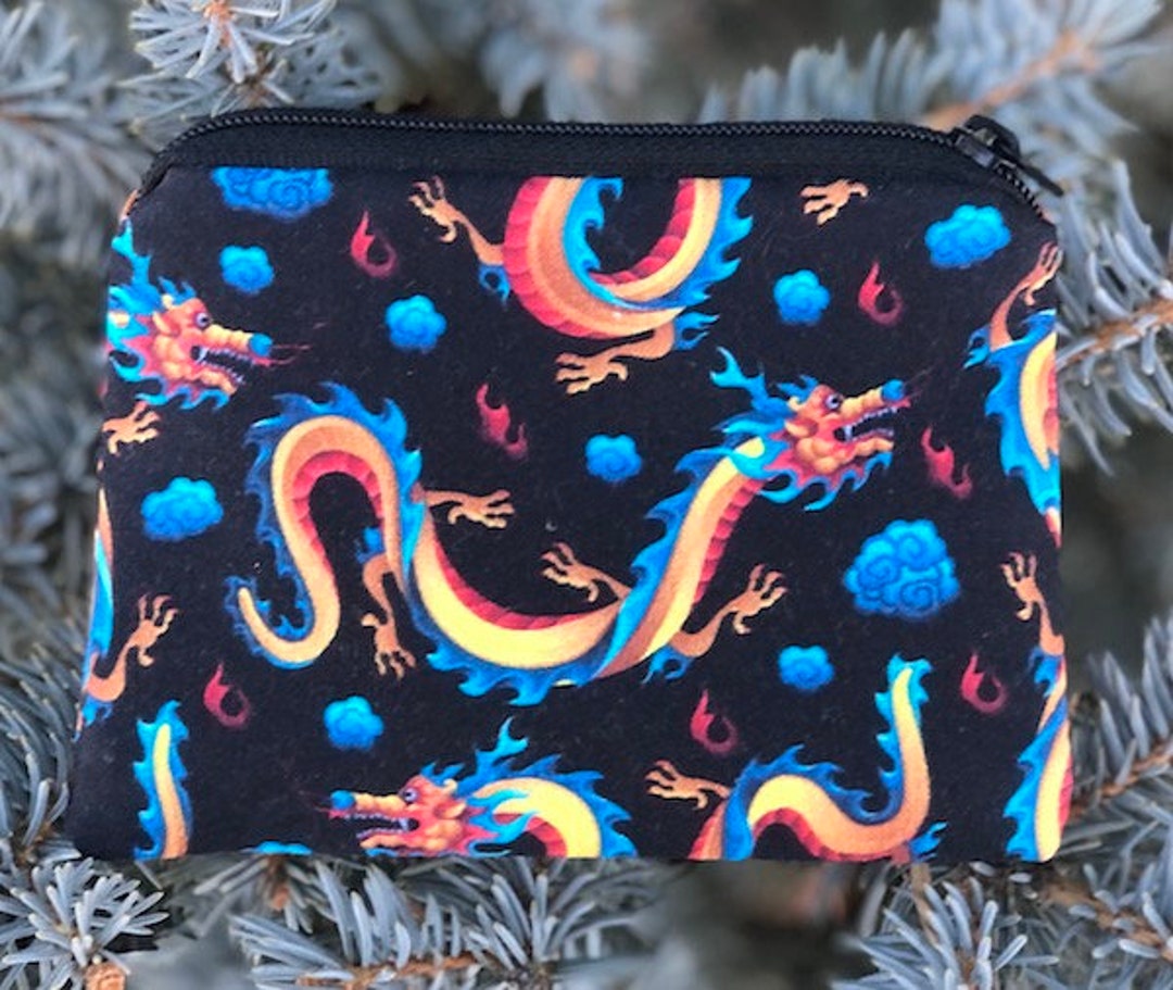 Dragon Coin Purse, Gift Card Pouch, Credit Card Pouch, Milk Money Pouch ...