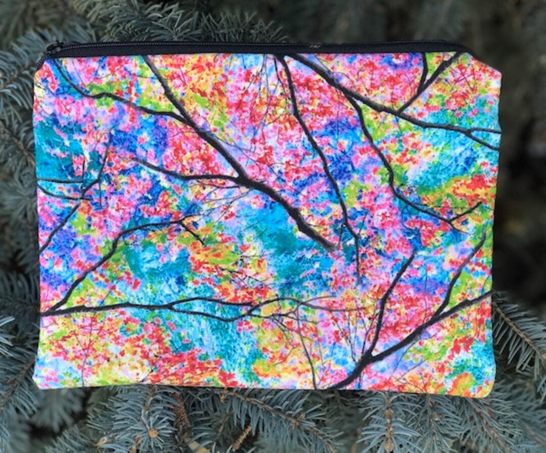 Mahjongg Card and Coin Purse Purse Organizer Spring Trees - Etsy