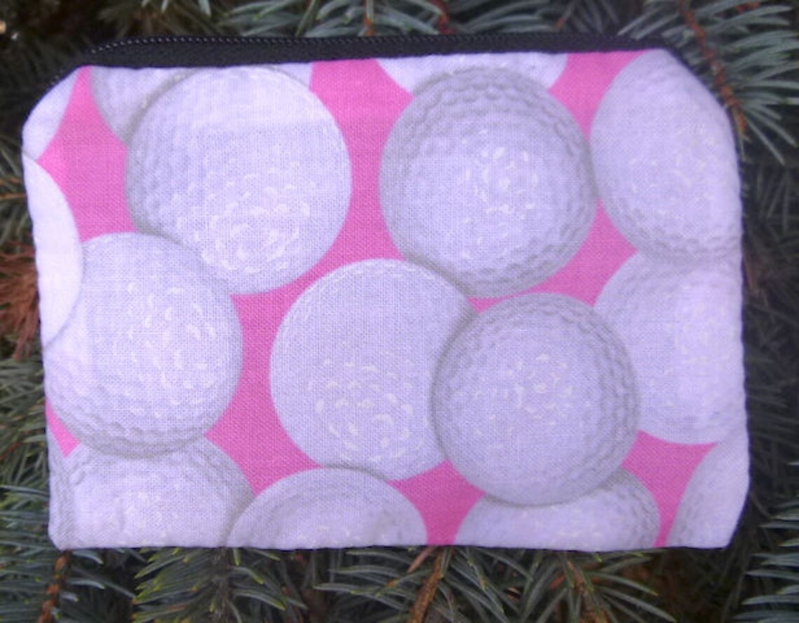Golf Coin Purse Tee and Ball Marker Pouch Gift Card Pouch - Etsy