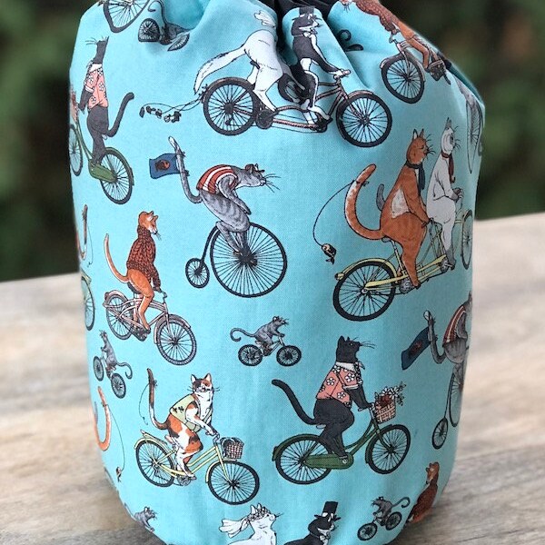 Round Drawstring Bag - Etsy