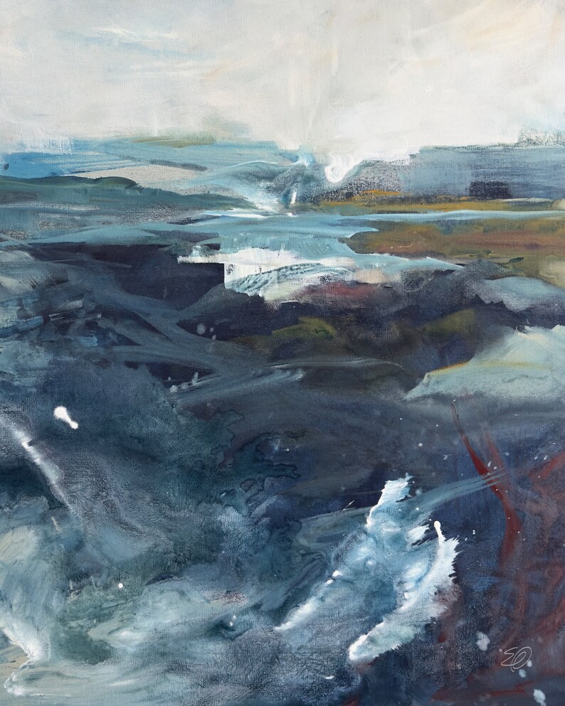 Coastal Continuum Art Print - Etsy