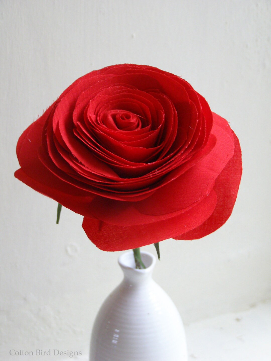 Ruby Anniversary Rose, Gift Wrapped for Wife, Husband, Couple, Flower ...