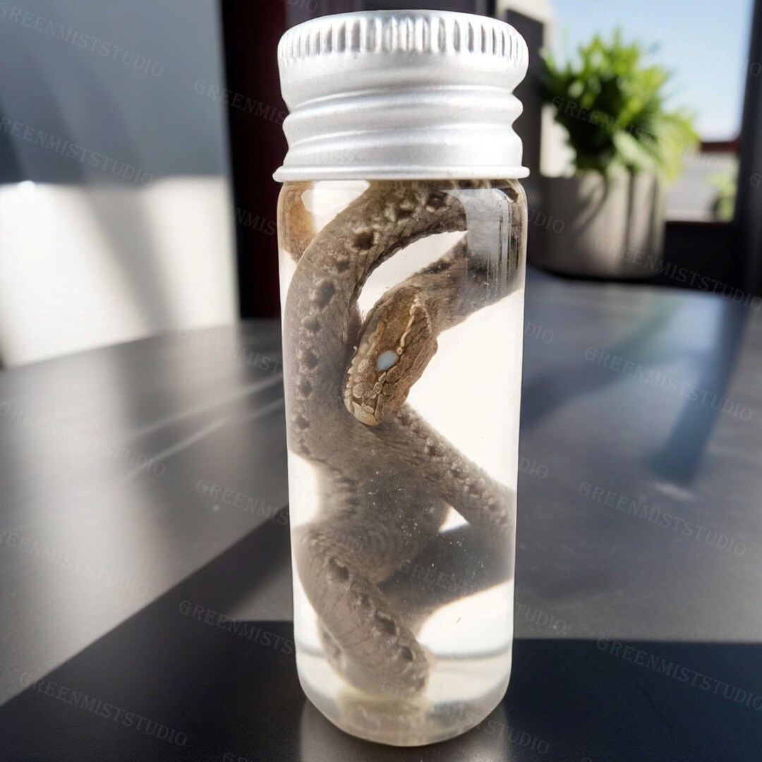 Reptile Specimen, Real Snake Specimen, Wet Specimen, Random Snake ...