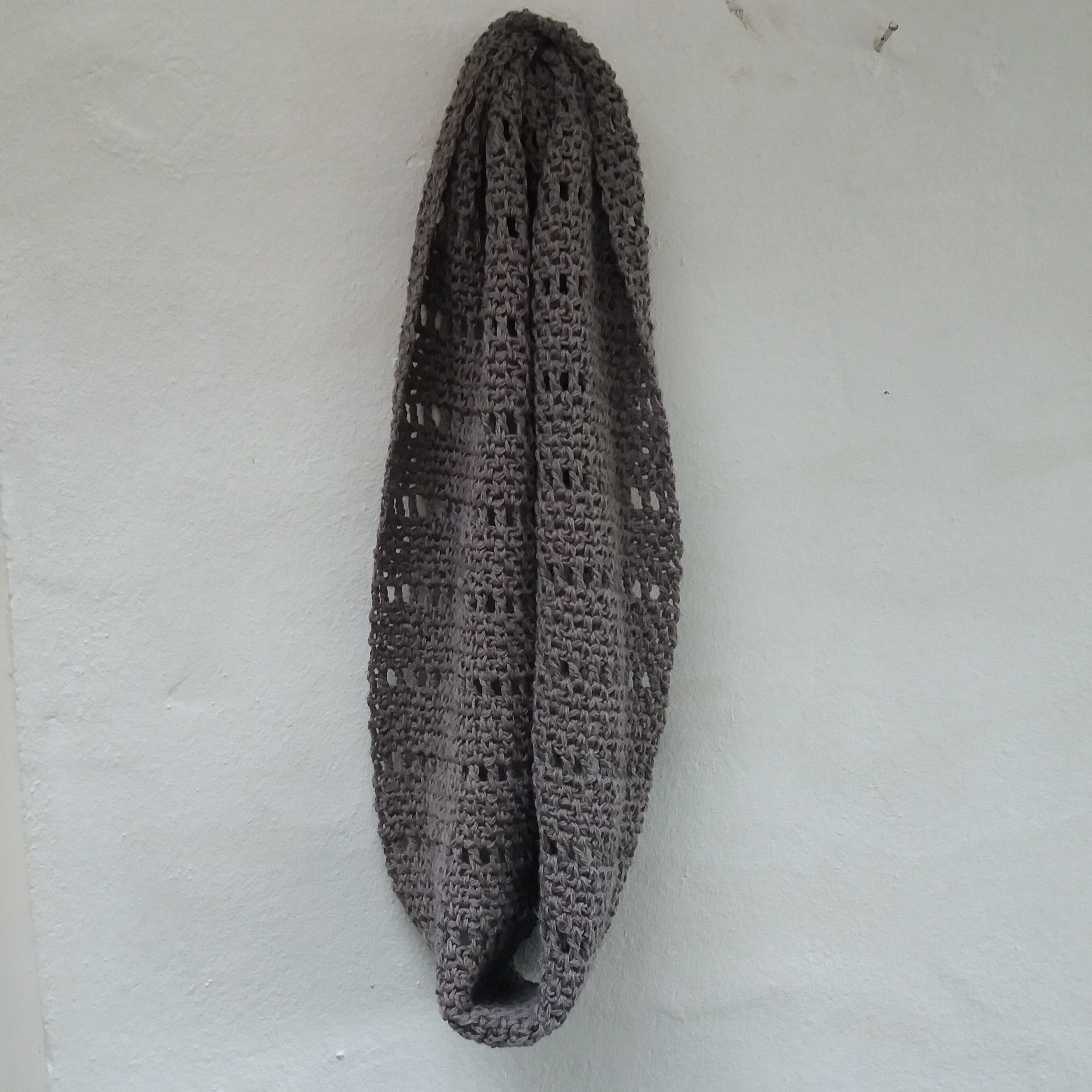 Crochet Pattern - Zinc Scarf - Linen & Cotton - Scarf Cowl - DK ...