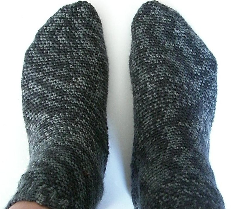 Crochet Pattern Charcoal Socks Socks for Men Instant - Etsy