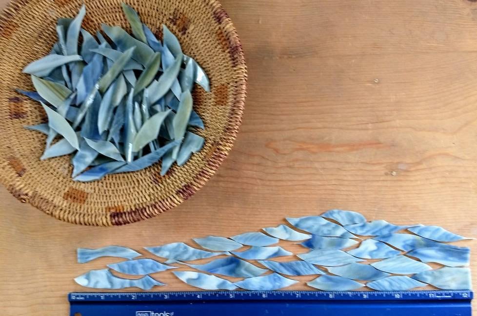 Glass Shards Mosaic - Etsy