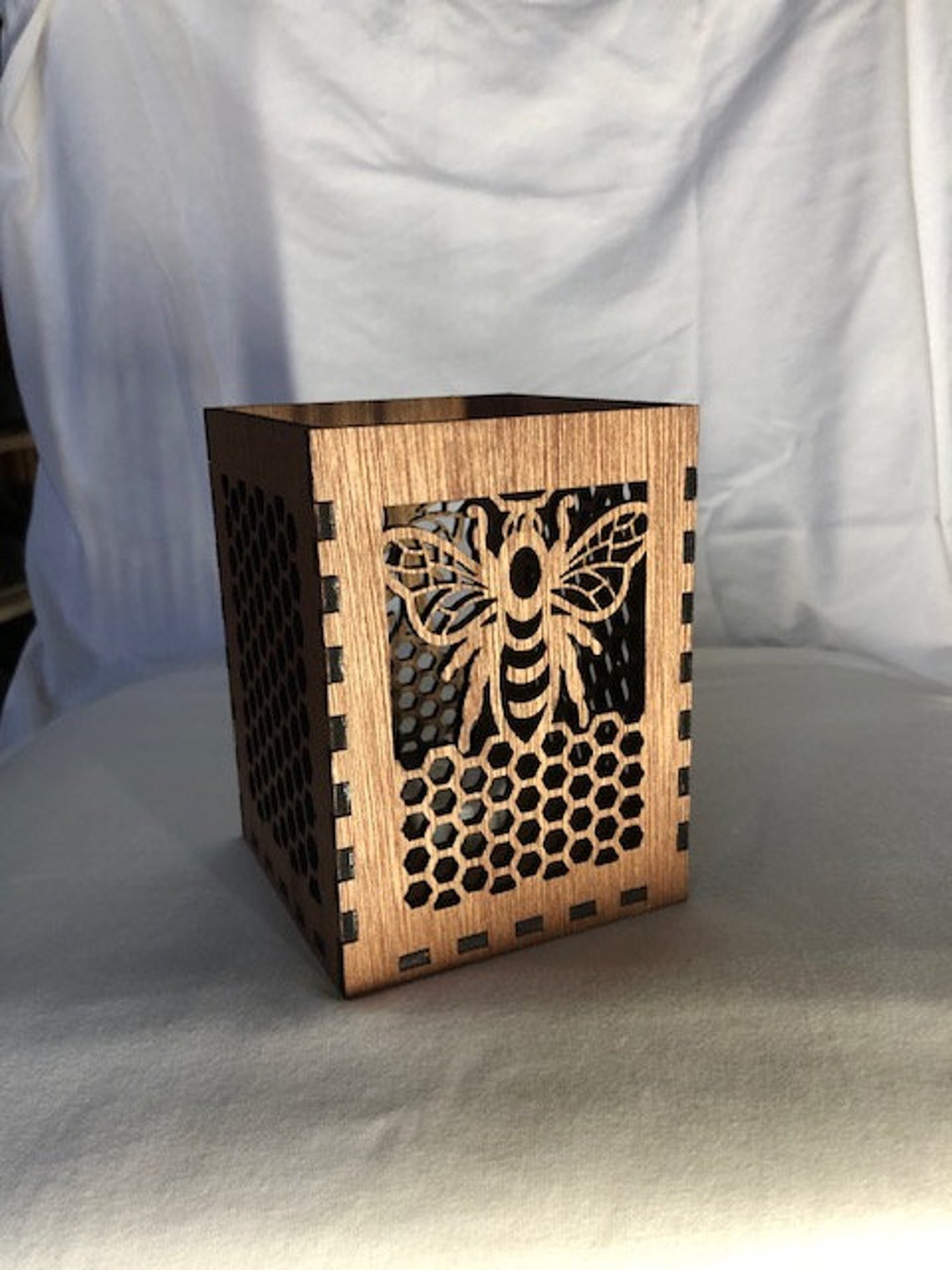 Bee With Honeycomb Tea Light - Etsy