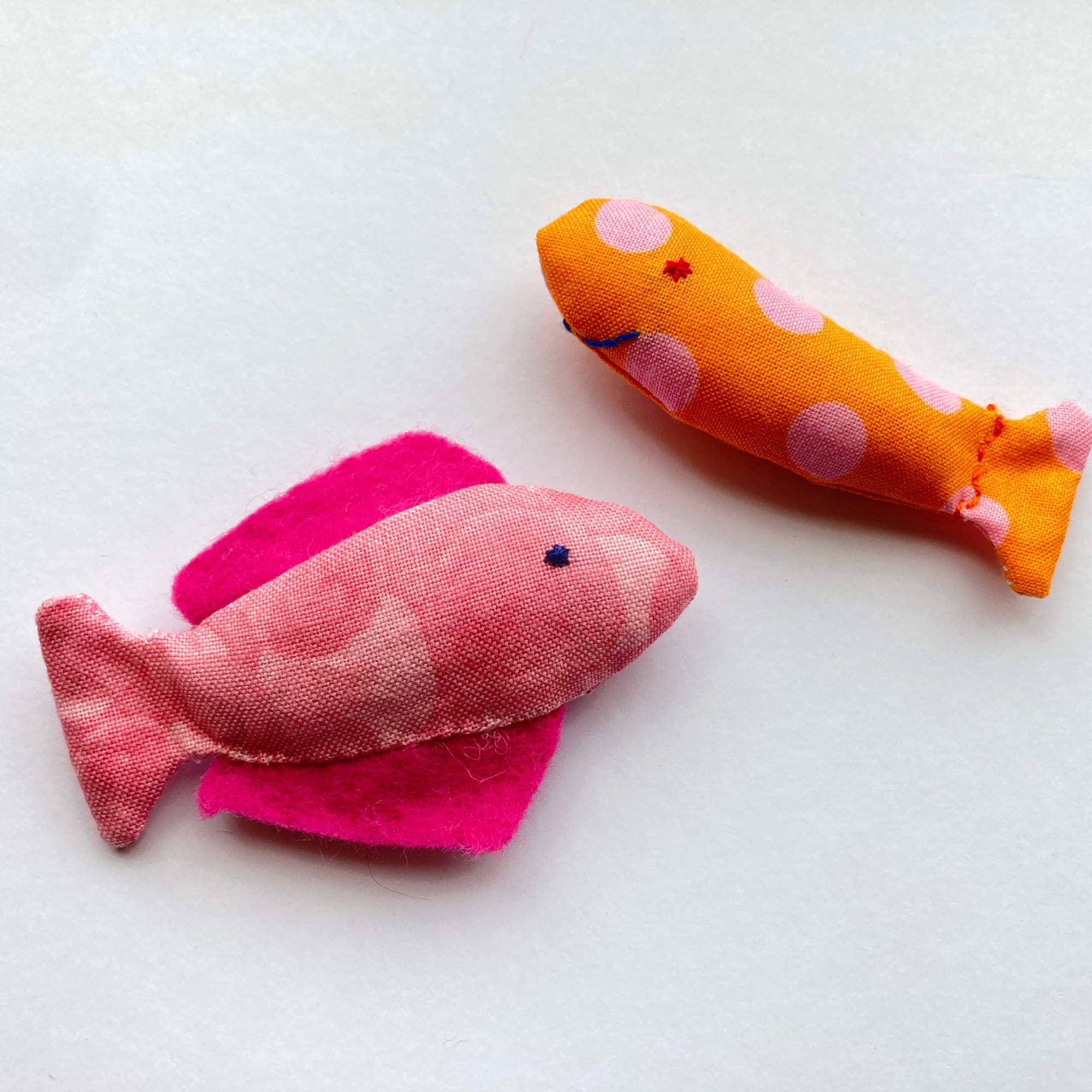Tiddly Fish A Tiny Fish Toy Digital Sewing Pattern, Instant Download - Etsy