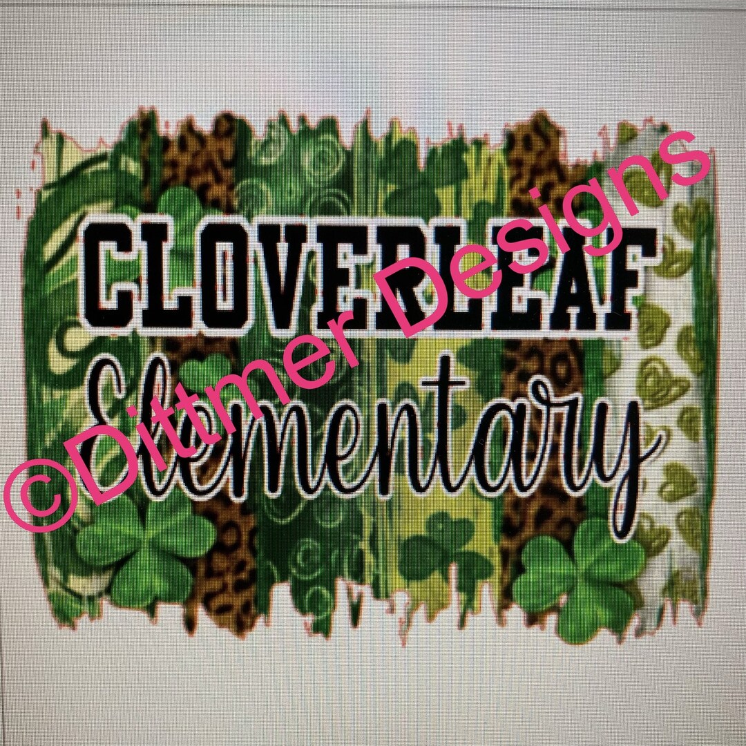 Cloverleaf Paint Stroke Png - Etsy