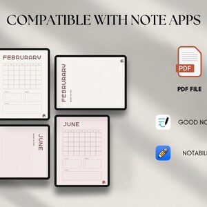 Digital Teacher Planner Simple Digital Planner School Planner Undated ...