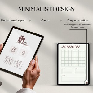Digital Teacher Planner Simple Digital Planner School Planner Undated ...