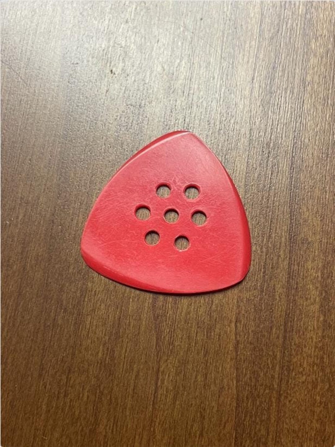 Cardinal Triangle Guitar Pick: Customizable 0.8mm Plectrum - Etsy
