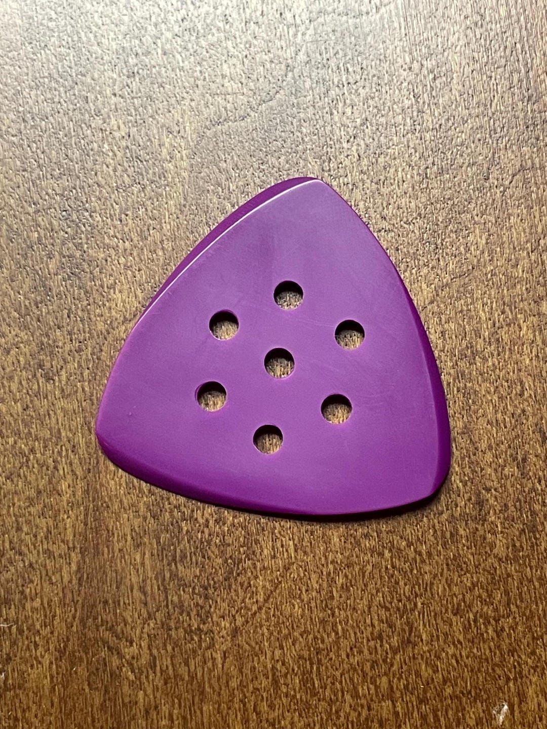 The Purple Martin Triangle Guitar Pick 1.3 Mm - Etsy