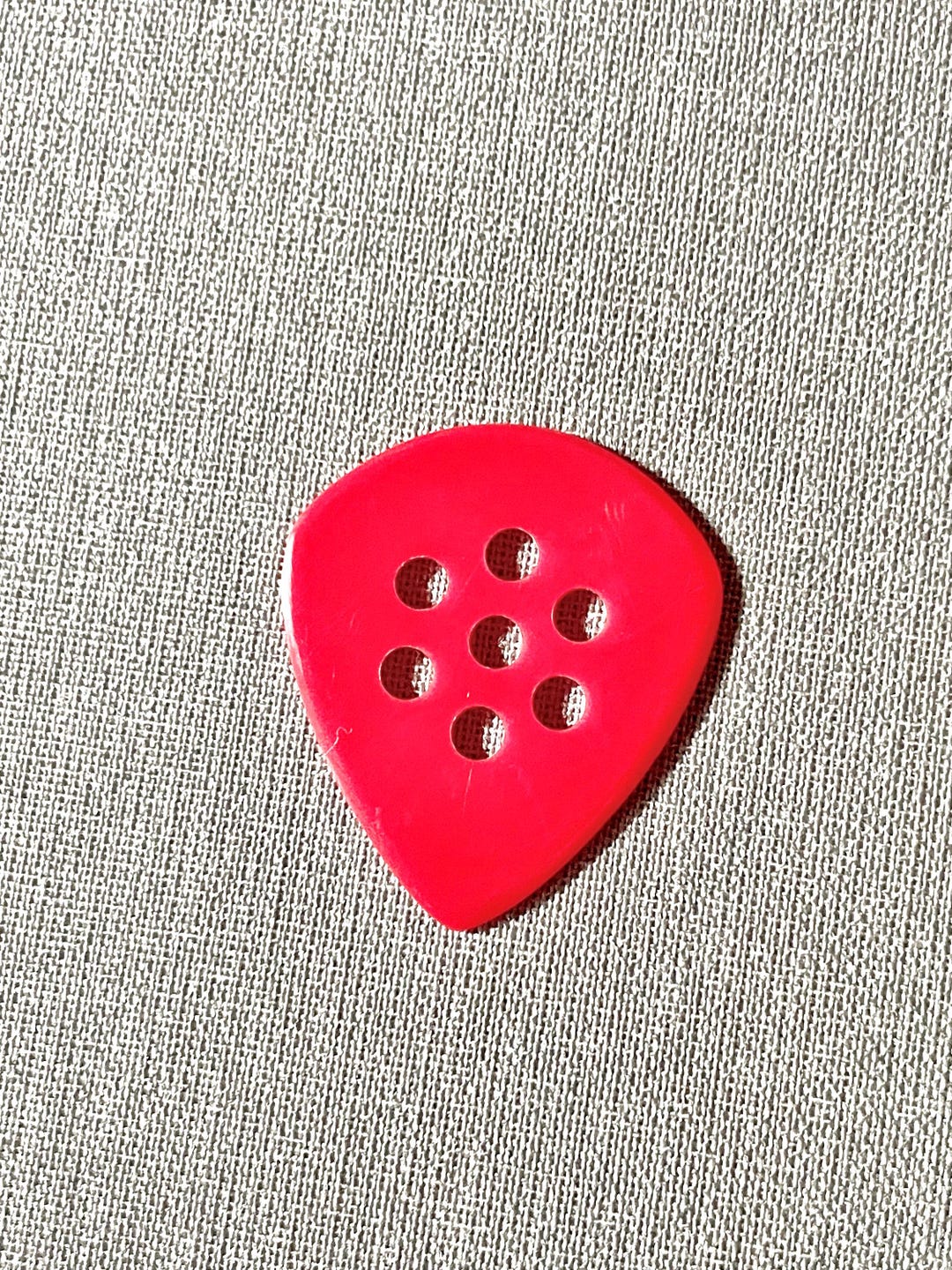 Handmade Cardinal Red Jazz Guitar Pick 0.8mm - Personalized Plectrum - Etsy