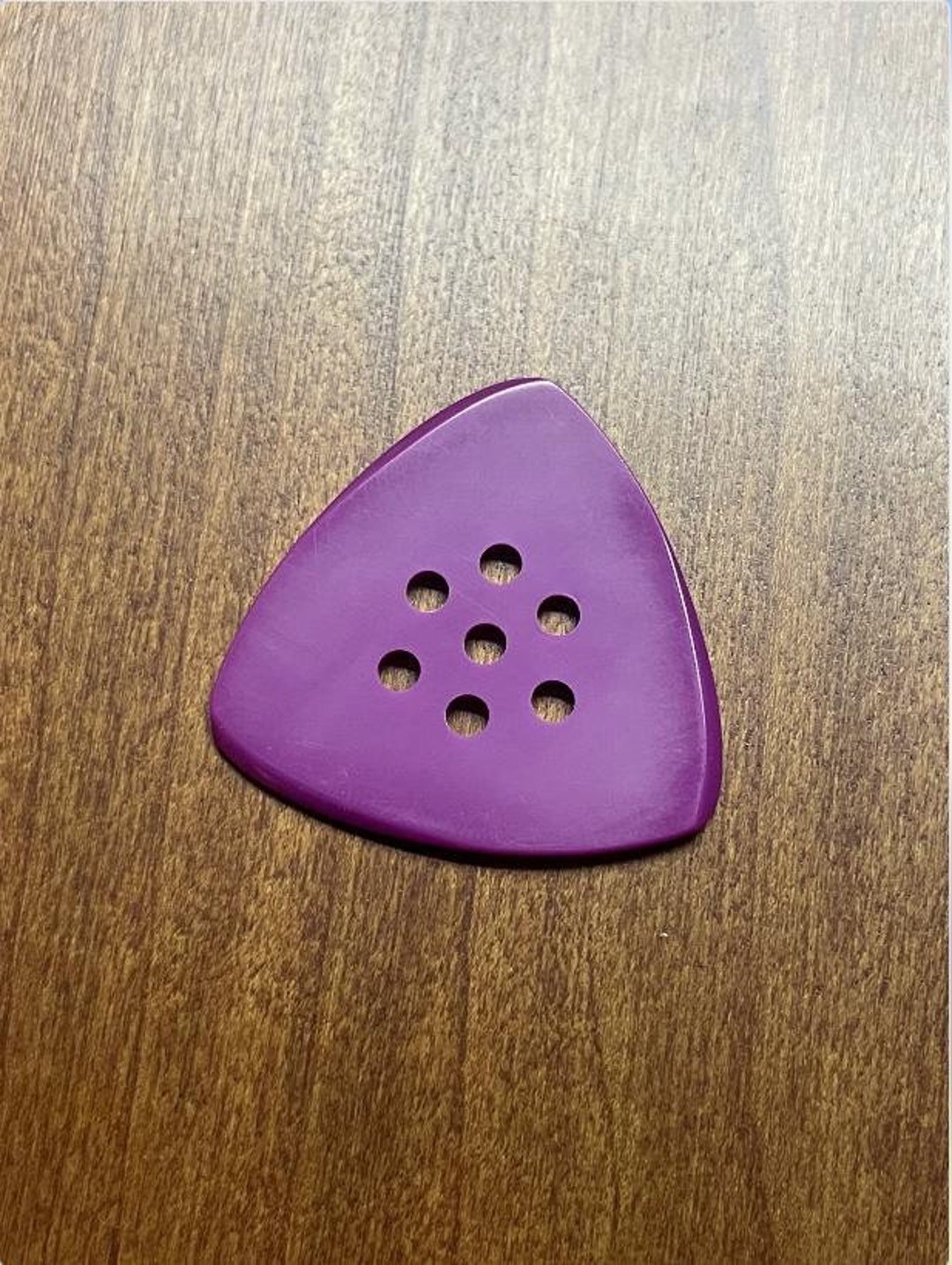 The Purple Martin Triangle Guitar Pick 1.3 Mm - Etsy
