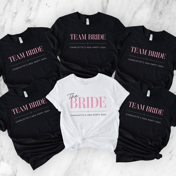 Team Bride Shirts - Etsy