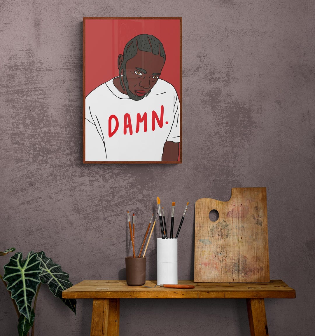 Kendrick Lamar Poster | DAMN Poster | Digital Printable - Etsy