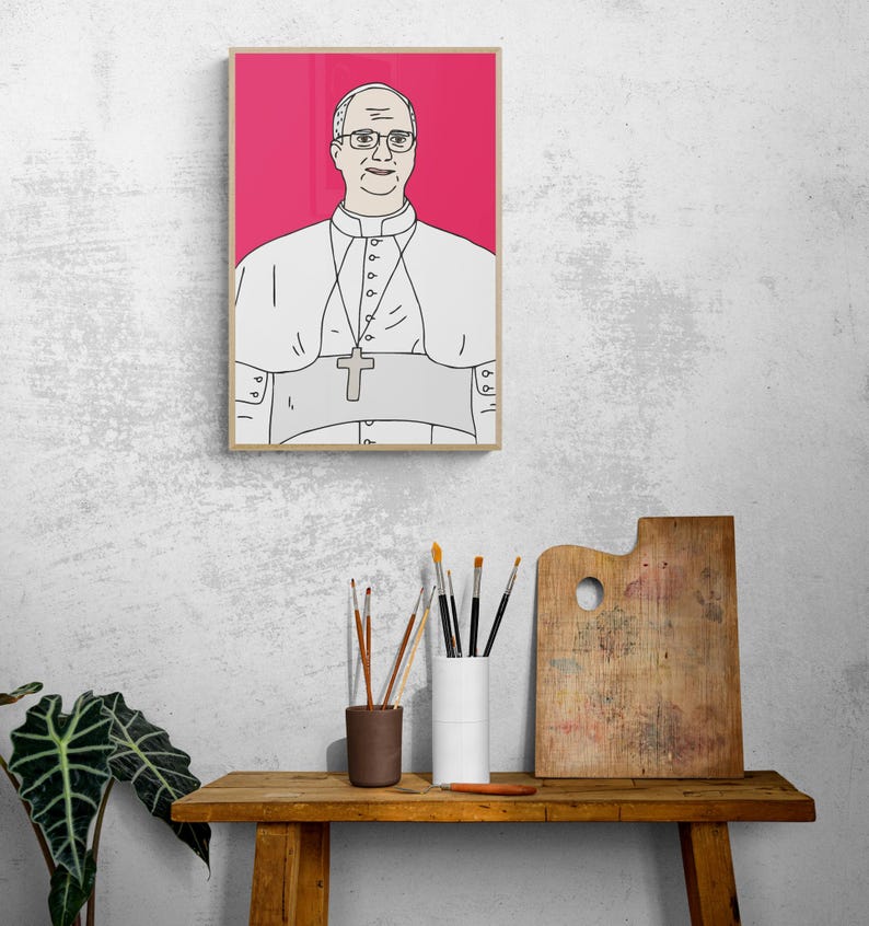 Pope Leo XIV Poster | Digital Download | Printable Wall Art | Robert ...