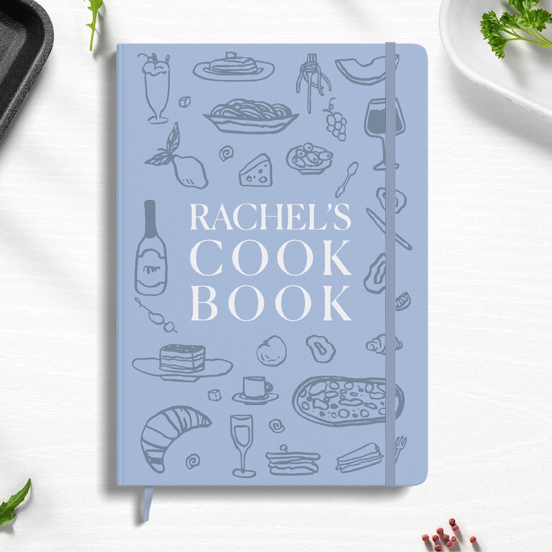 Navy Blue Hardcover Book - Etsy UK