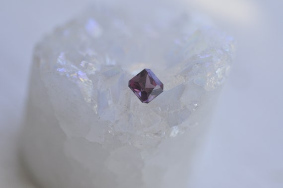 Raspberry Spinel Precison Cut - Gem