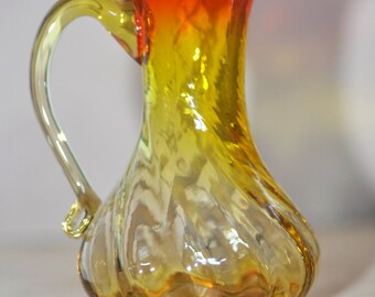 Blenko Small Pitcher - Etsy