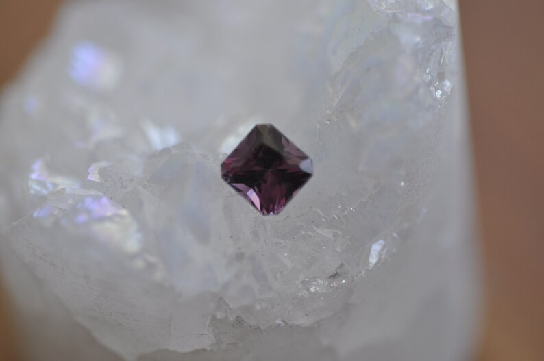 Raspberry Spinel Precison Cut | Etsy