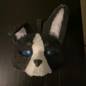 Therian Mask Dog Border Collie - Etsy