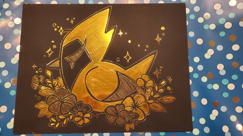 Flapjack the Owl House Scratch Art - Etsy