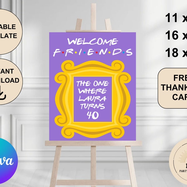 Friends Printable - Etsy