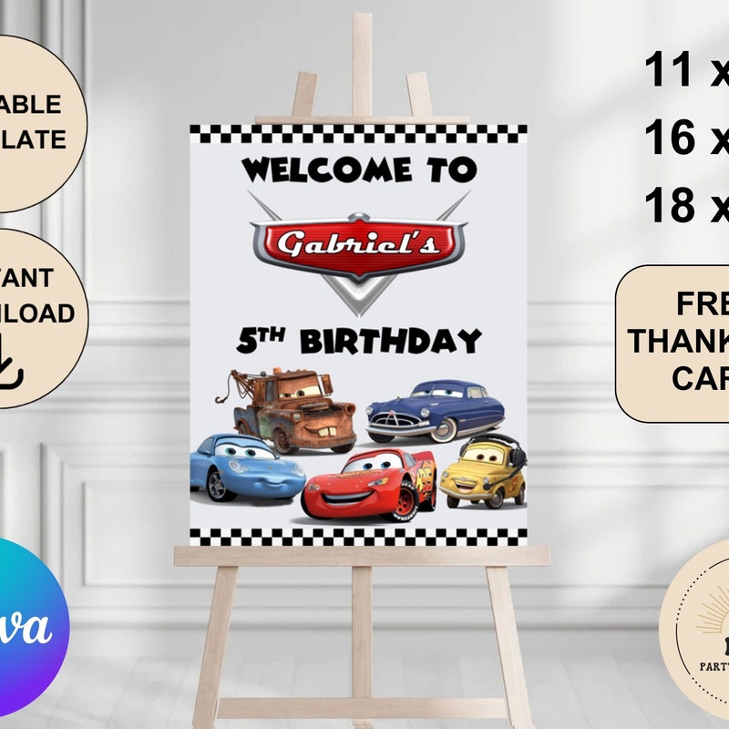 Car Birthday - Etsy