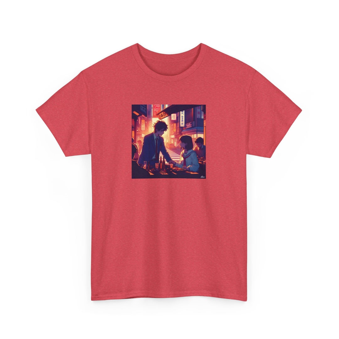 Original HAVING A MOMENT, Date, Graphic Tee, Clothing, Cell Anime, Gift ...