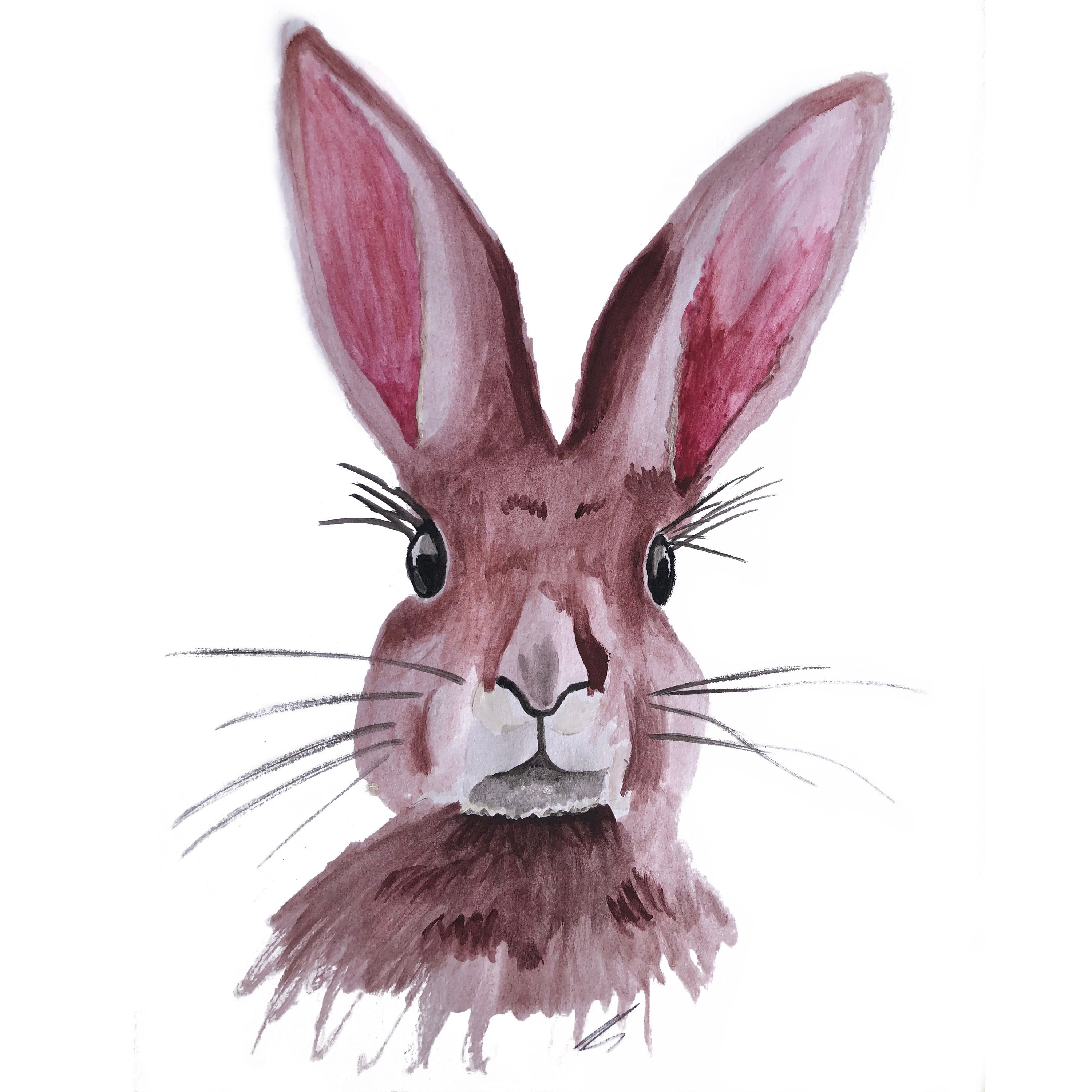 Digital Printable Downloadable Instant Download & Print | Rabbit Bunny ...