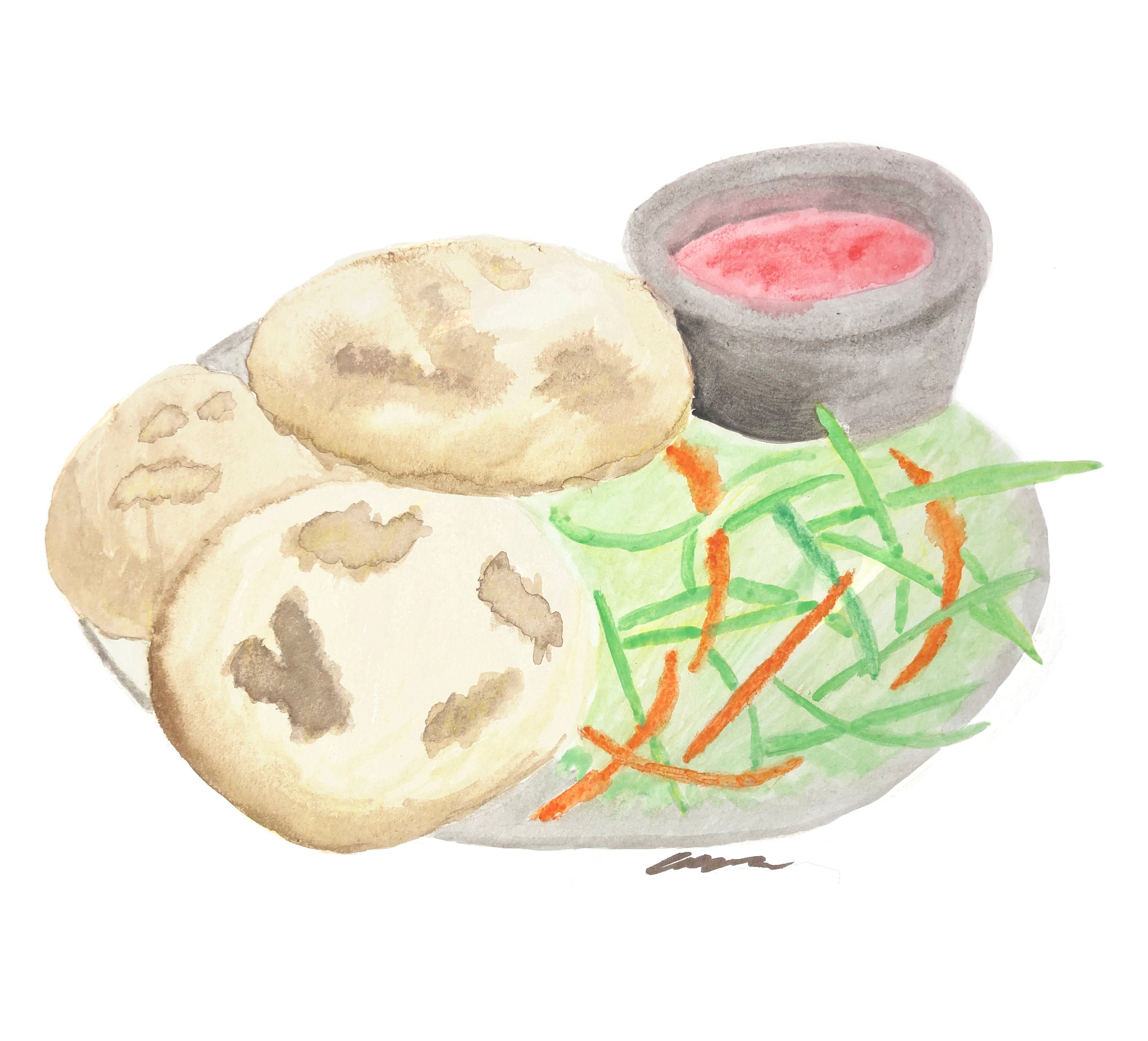 Digital Printable Downloadable Instant Download & Print | Pupusa With ...