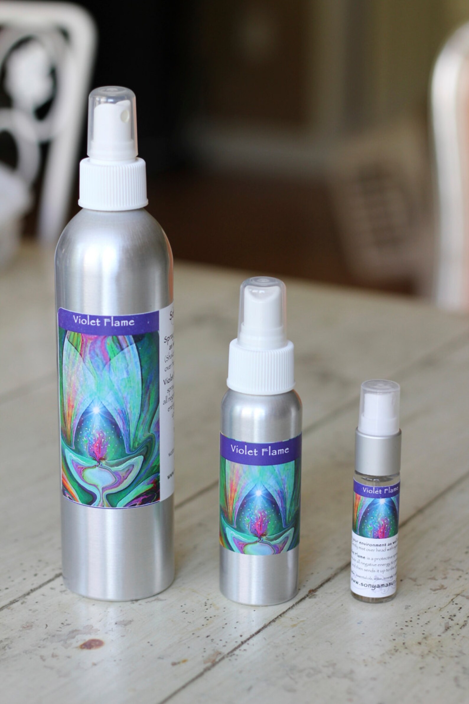 Violet Flame (aromatherapy Spray for the Body and Environment) - Etsy