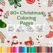 80 Christmas Coloring Pages for Kids, Printable Coloring Pages for Kids ...