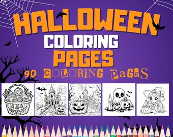 Halloween Coloring Pages, Kids Coloring Pages, Coloring Book, Kids ...