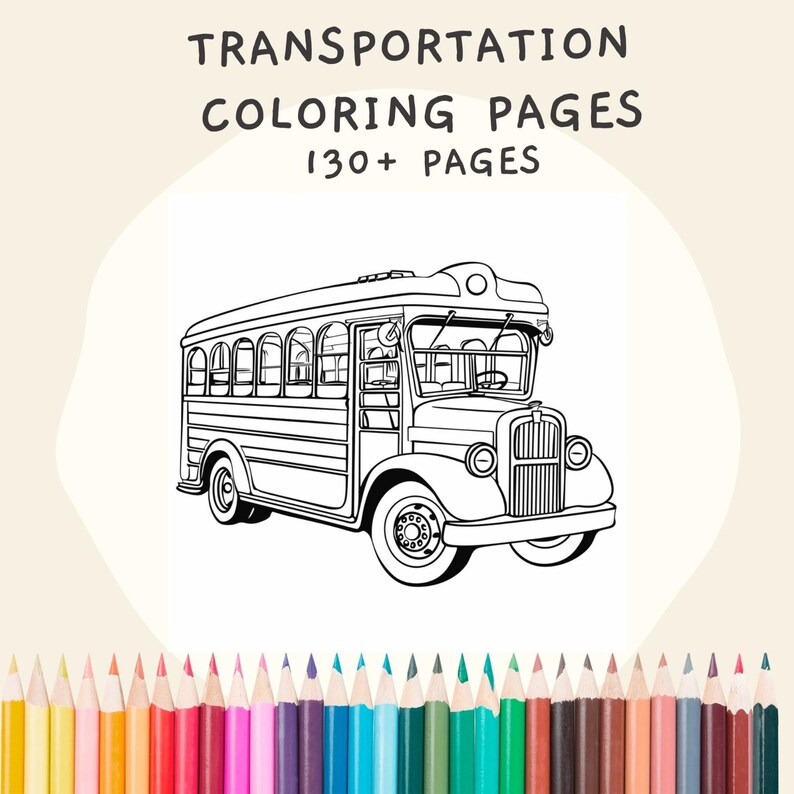 130+ Transportation Coloring Pages for Kids, Printable Coloring Pages ...