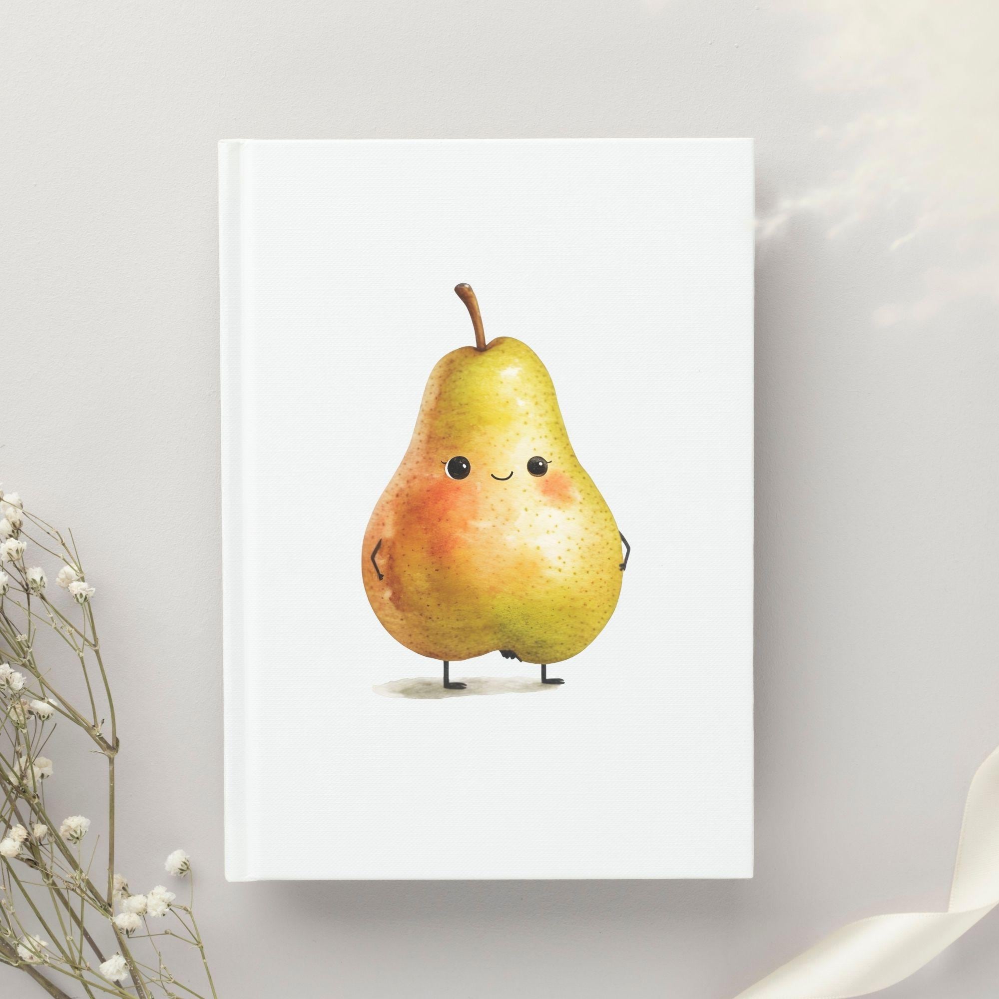 Cute Fruits Clipart Set, Kawaii Fruit, Cute Food Clipart, Pastel Fruit ...