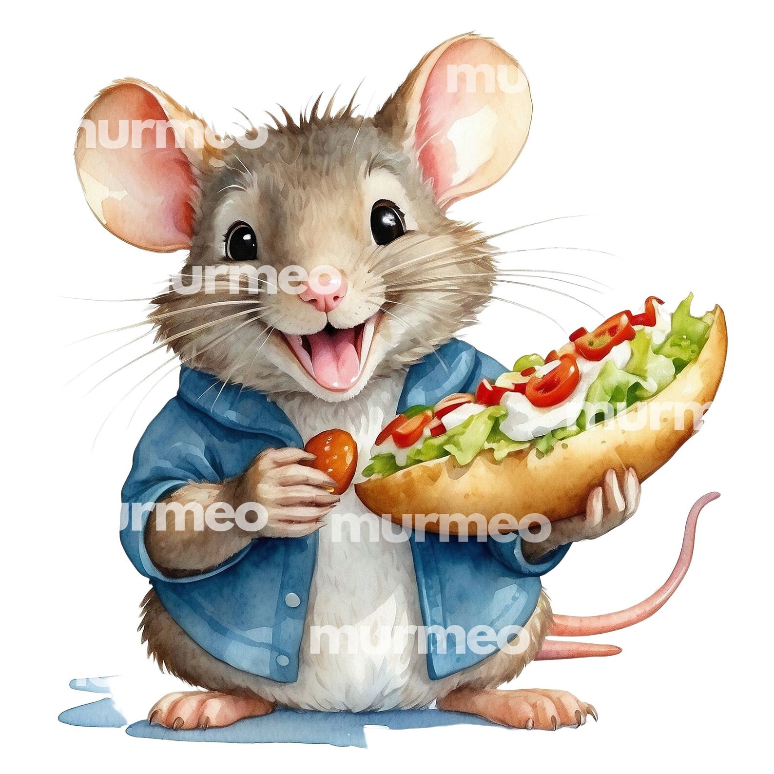 Rat With Fish Taco Clipart, 18 Magical PNG Images, Full Commercial Use ...