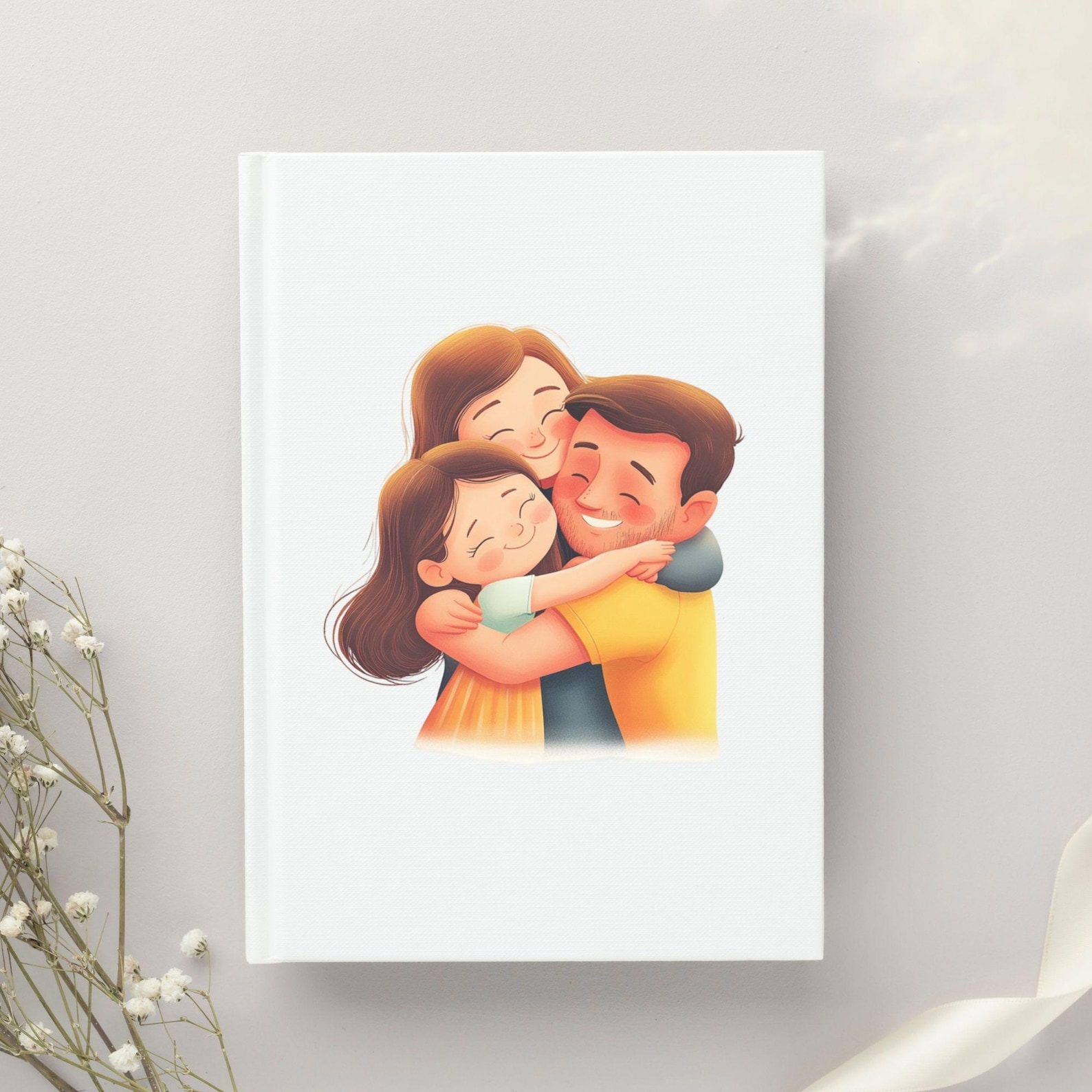 Happy Family Clipart Bundle PNG 300DPI, Cute Cartoon Family Clip Art ...