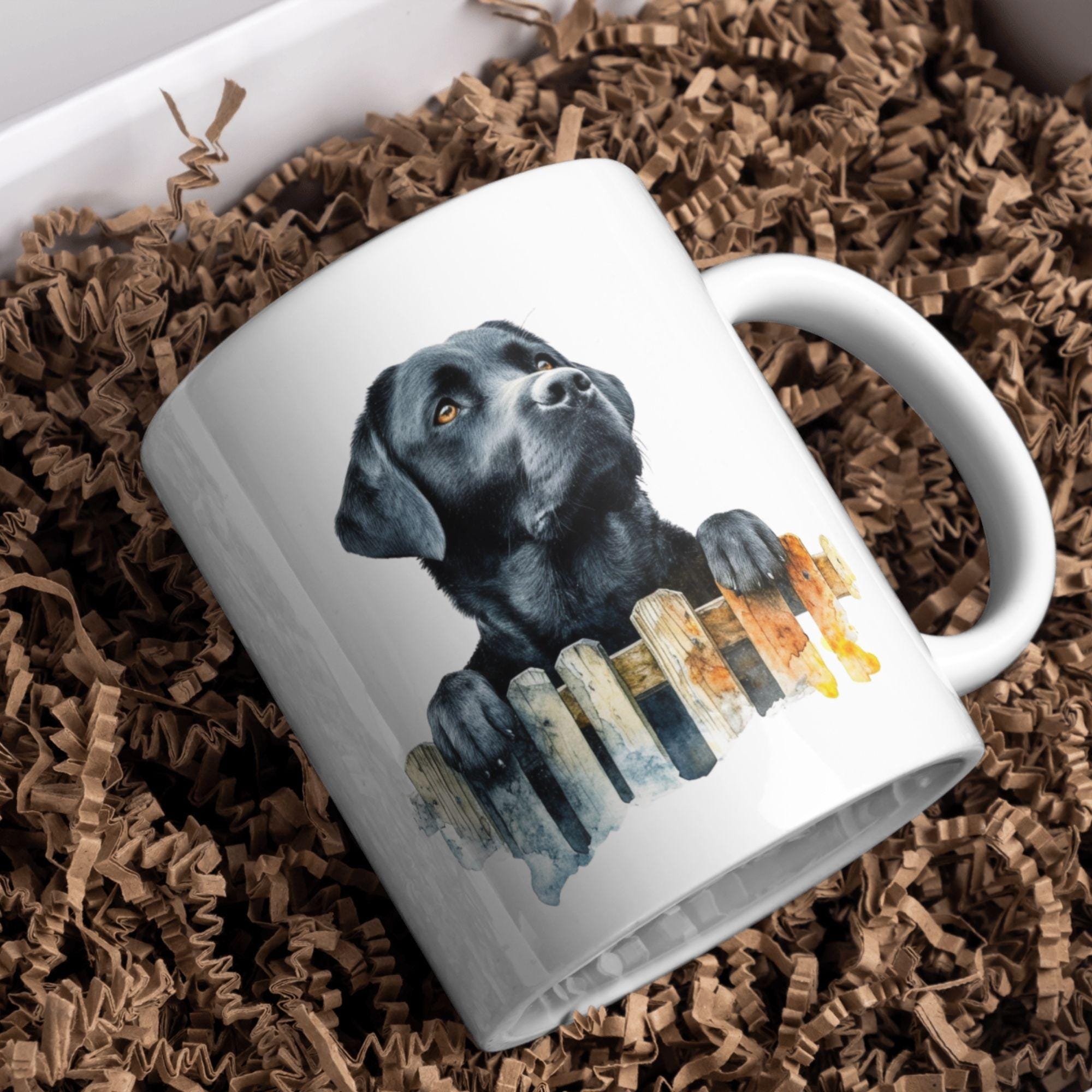 Peeking Out Labrador Dogs PNG Clipart Bundle, Cute Labrador Retriever ...
