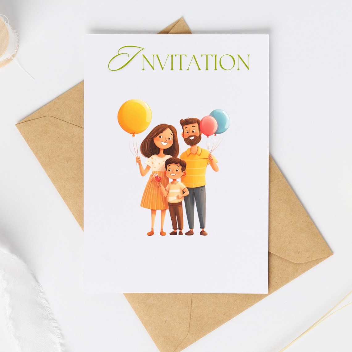 Happy Family Clipart Bundle PNG 300DPI, Cute Cartoon Family Clip Art ...