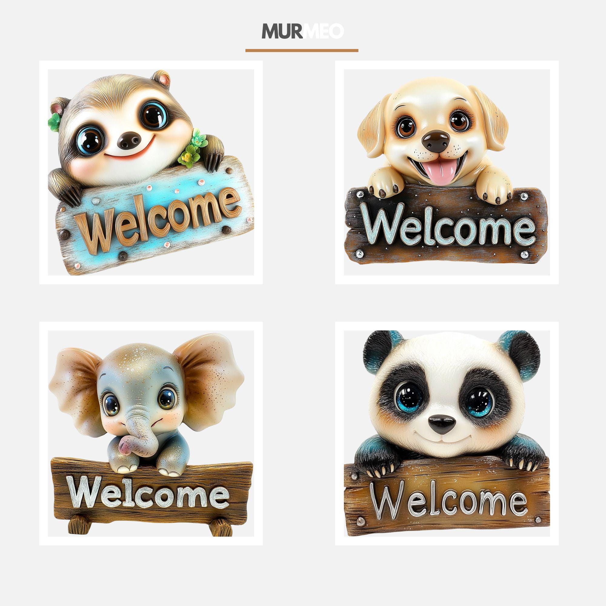 Cute Welcome Animals PNG Clipart Bundle With 16 Adorable Pet ...