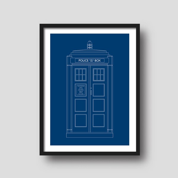 Tardis Art - Etsy