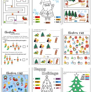 Christmas Countdown Advent Calendar & Activity Bundle – Countdown Fun ...